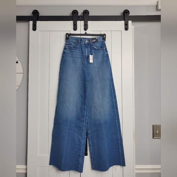 Express | Jeans | Express Relaxed Wide Leg Super High Rise Jeans New ...